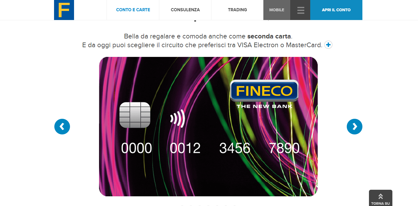 finecobank carte - Finanzitalia.com