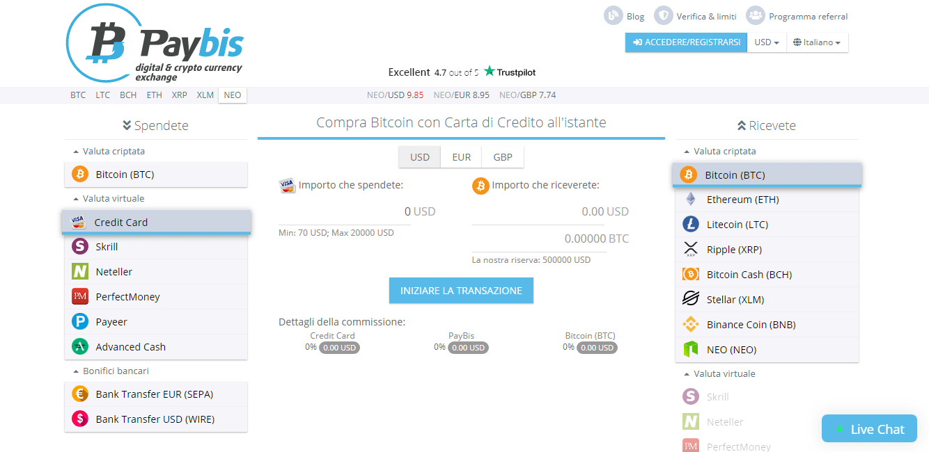 paybis - Finanzitalia.com